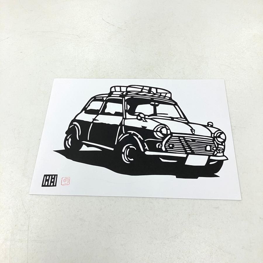 現品 クラシックミニ 切り絵アート作品 : ミニマルヤマ - 通販 - Yahoo!ショッピング