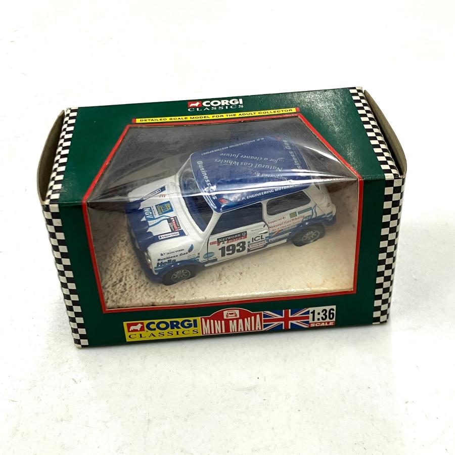 CORGI CLASSICS MINI MANIA 1/36 1994 RAC RALLY BRITISH GAS ミニカー : ミニマルヤマ ...