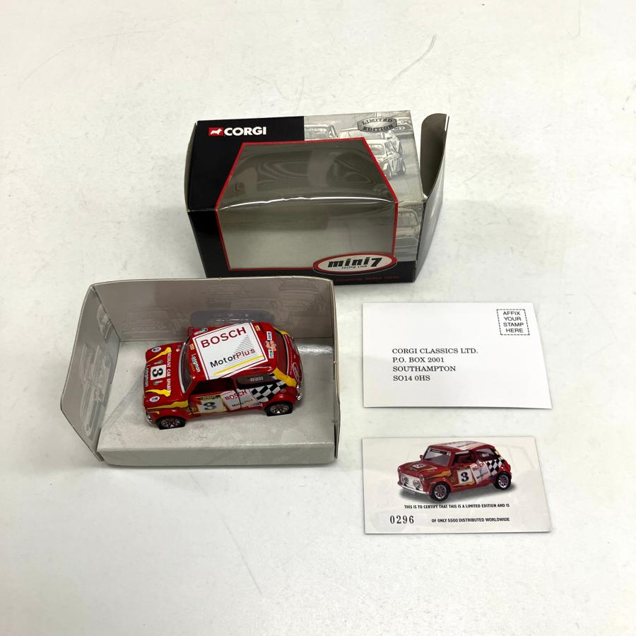 CORGI mini 7 Racing Club MINI MIGLIA STEVE BELL ミニカー : ミニマルヤマ - 通販 ...