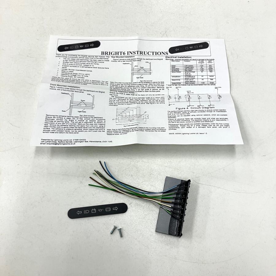 BRIGHT 6 WARNING LIGHT MODULE : ミニマルヤマ - 通販 - Yahoo!ショッピング