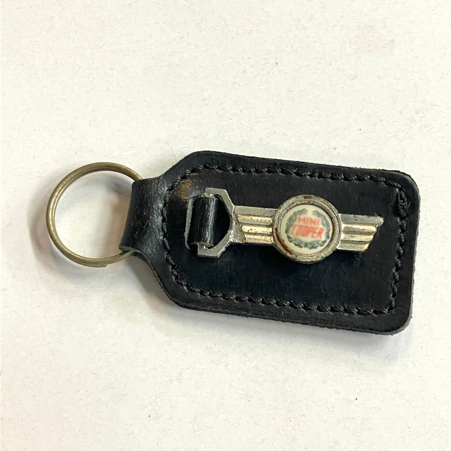 現品 MINI COOPER ヴィンテージレザーキーホルダー : ミニマルヤマ - 通販 - Yahoo!ショッピング