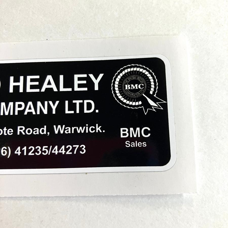 DONALD HEALEY MOTOR COMPANY LTD ステッカー : ミニマルヤマ - 通販 - Yahoo!ショッピング