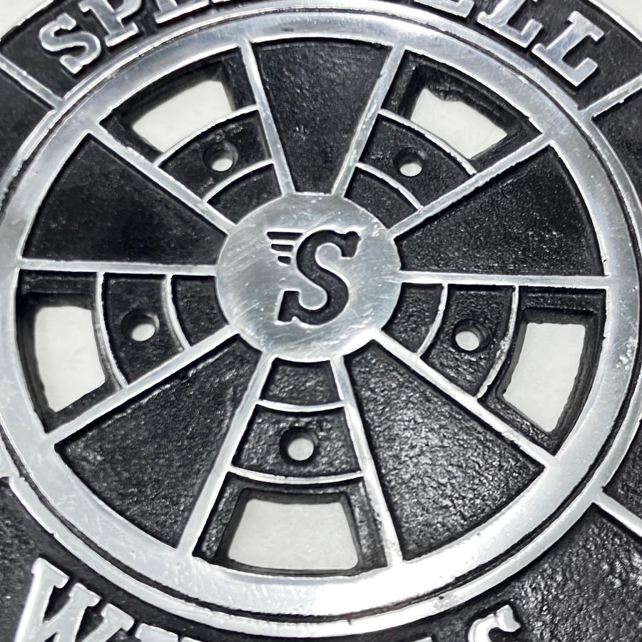 現品 SPEEDWELL WHEELS プレート看板インテリア : ミニマルヤマ - 通販 - Yahoo!ショッピング