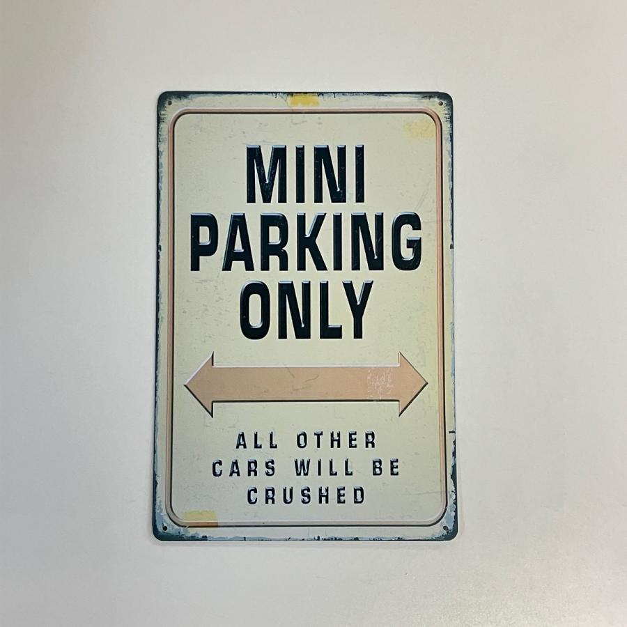 現品 MINI PARKING ONLY レトロ風プレート : ミニマルヤマ - 通販 - Yahoo!ショッピング