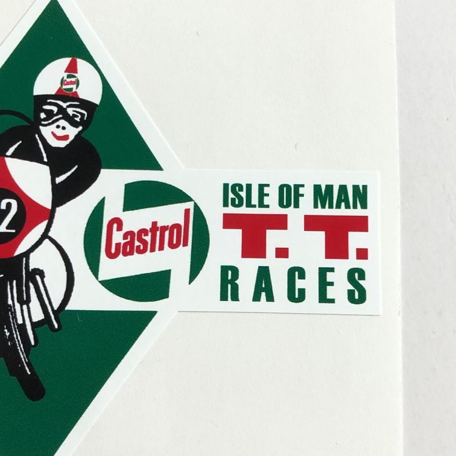 Castrol CASTROL TT RACES ステッカー : ミニマルヤマ - 通販 - Yahoo!ショッピング
