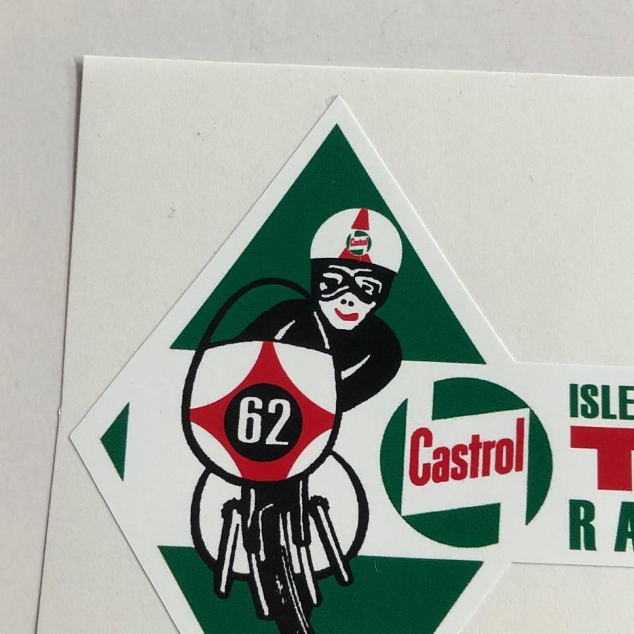 Castrol（カストロール） CASTROL TT RACES ステッカー : ミニマルヤマ - 通販 - Yahoo!ショッピング