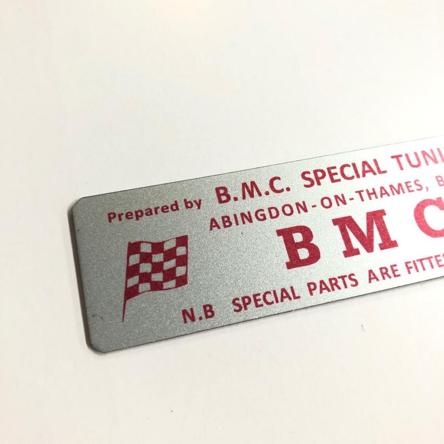 ローバー BMC SPECIAL TUNING DEPT プレートステッカー : ミニマルヤマ - 通販 - Yahoo!ショッピング