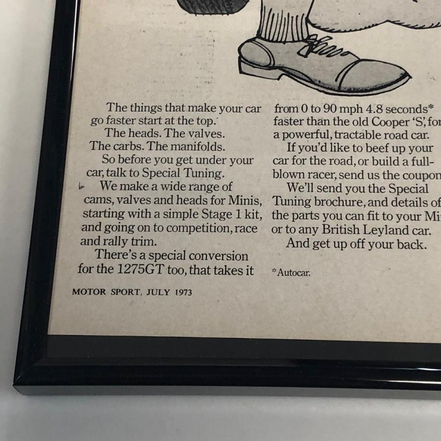 現品 BL Special Tuning and Mini 1275GT 額装パネル : ミニマルヤマ - 通販 - Yahoo!ショッピング