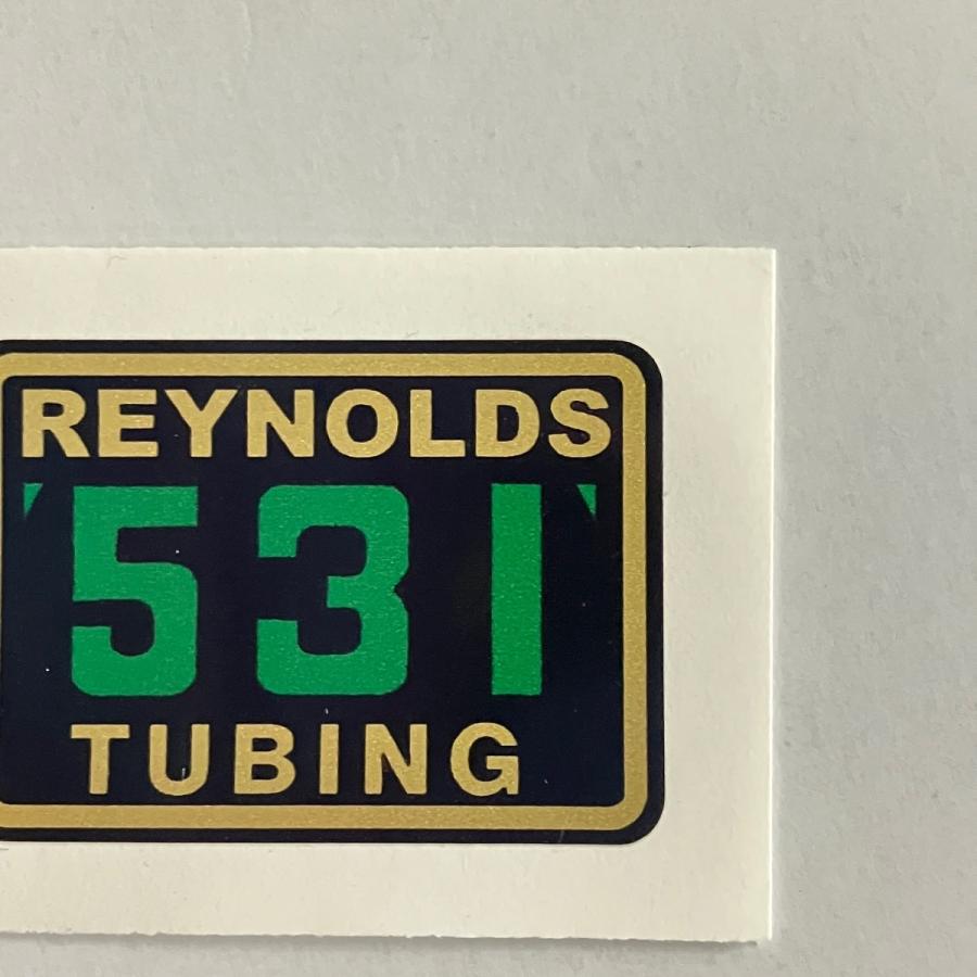 REYNOLDS 531 TUBING ステッカー : ミニマルヤマ - 通販 - Yahoo!ショッピング