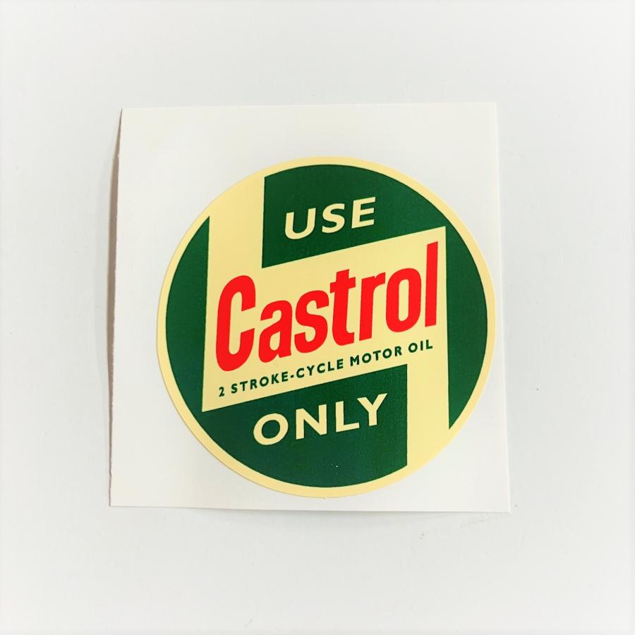 Castrol（カストロール） USE Castrol ONLY ステッカー・ラージ : ミニマルヤマ - 通販 - Yahoo!ショッピング