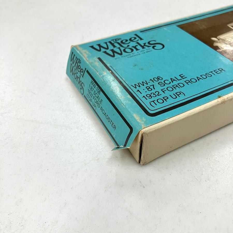 絶版 新品 The Wheel Works 1/87 1932 FORD ROADSTER プラモデル : ミニマルヤマ - 通販 ...