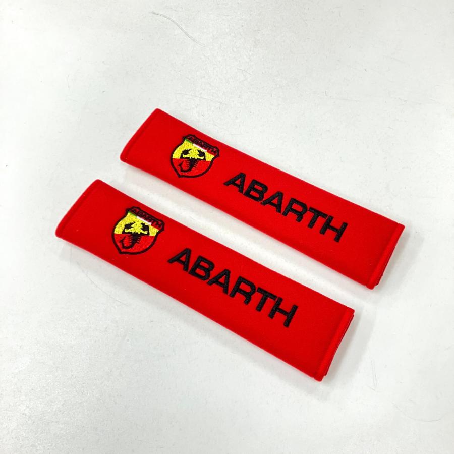 ABARTH シートベルト ショルダーパッド : bb9792 : ミニマルヤマ - 通販 - Yahoo!ショッピング