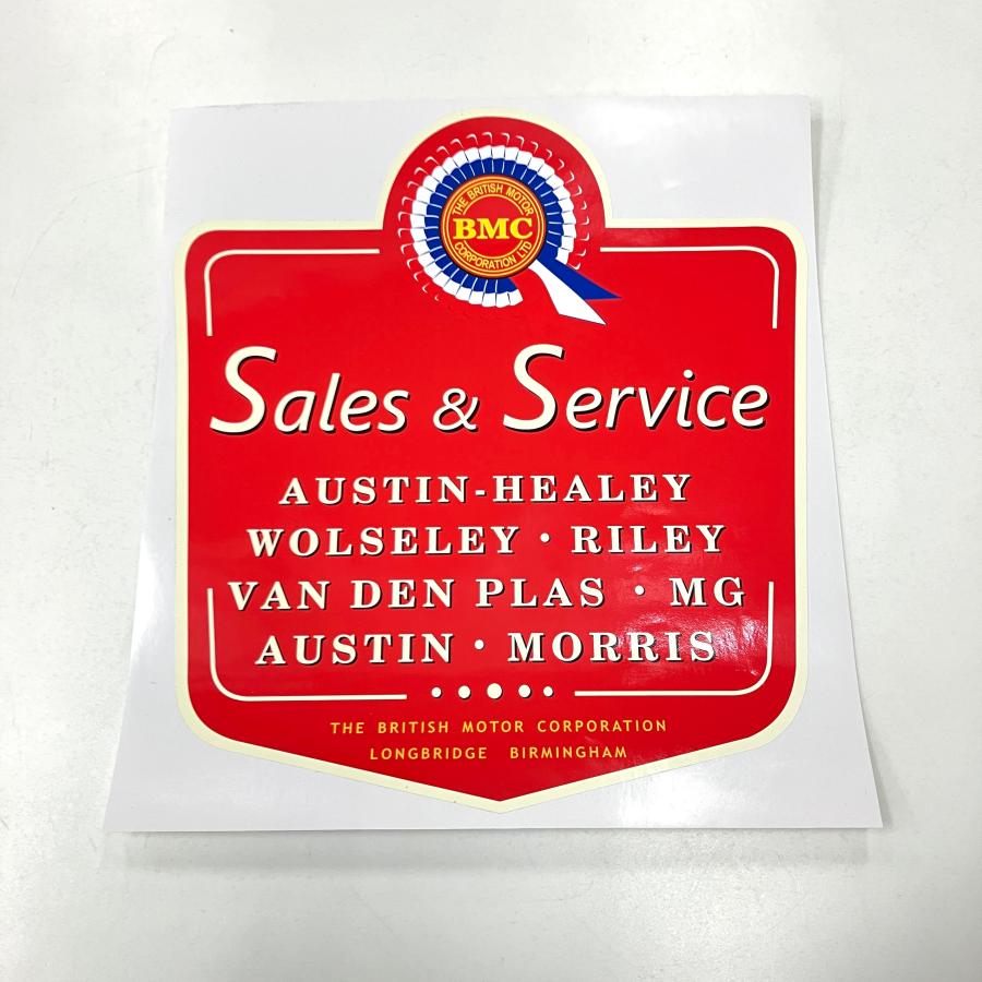 BMC SALES SERVICE ビッグステッカー : ミニマルヤマ - 通販 - Yahoo!ショッピング