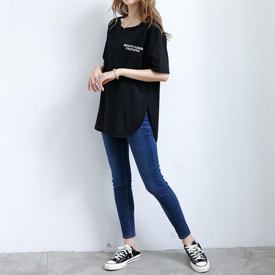 miniministore ロングtシャツ レディース ゆったり カットソー miniministore ロングtシャツ レディース ゆったり カットソー