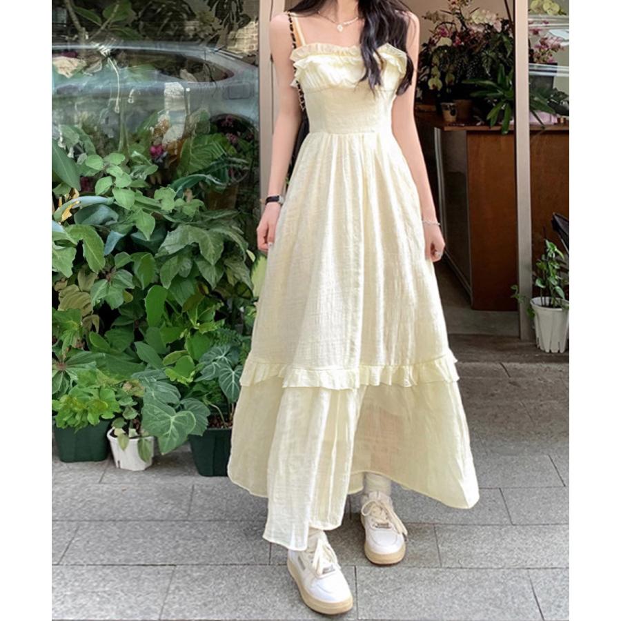 miniministore キャミワンピース ティアードワンピロング : miniministore - 通販 - Yahoo!ショッピング