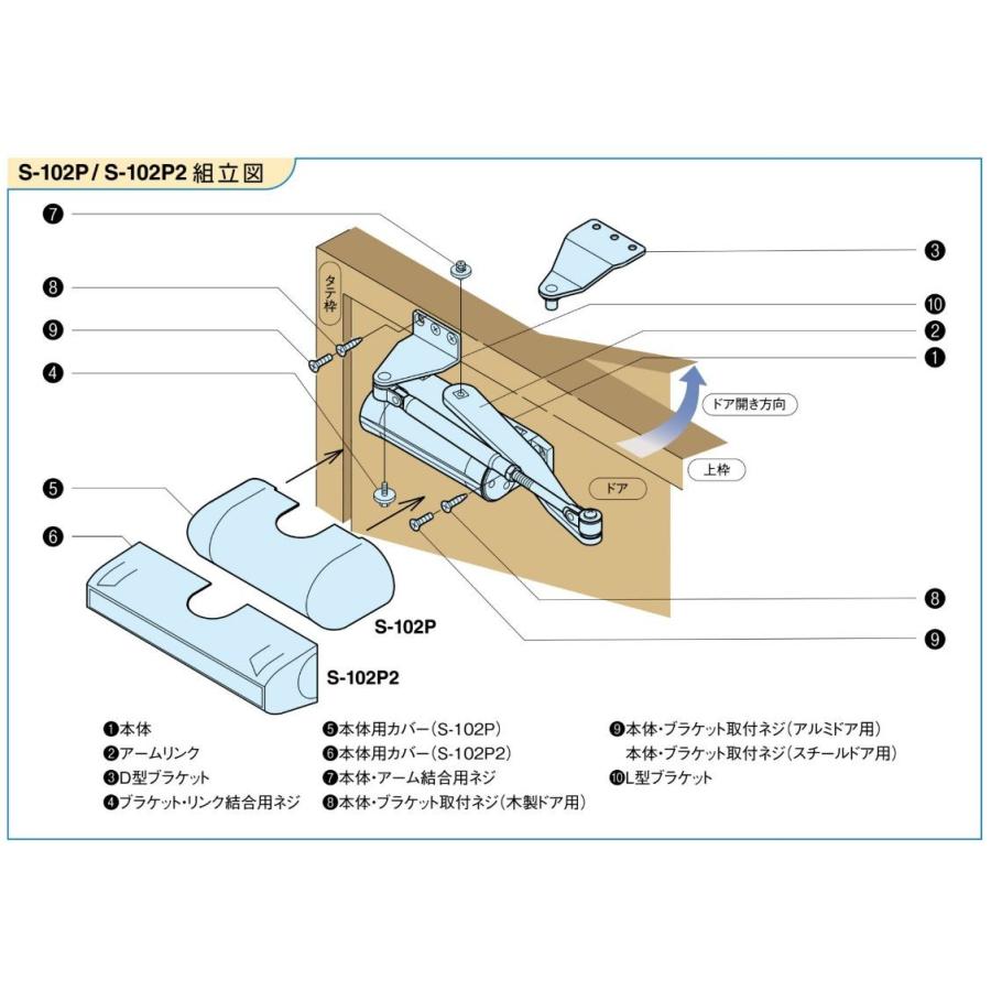 【代引不可】ドアマンS-102P アイボリー＜リョービ＞ :A0040:介護用品専門店ミニロクメイト - 通販 - Yahoo!ショッピング