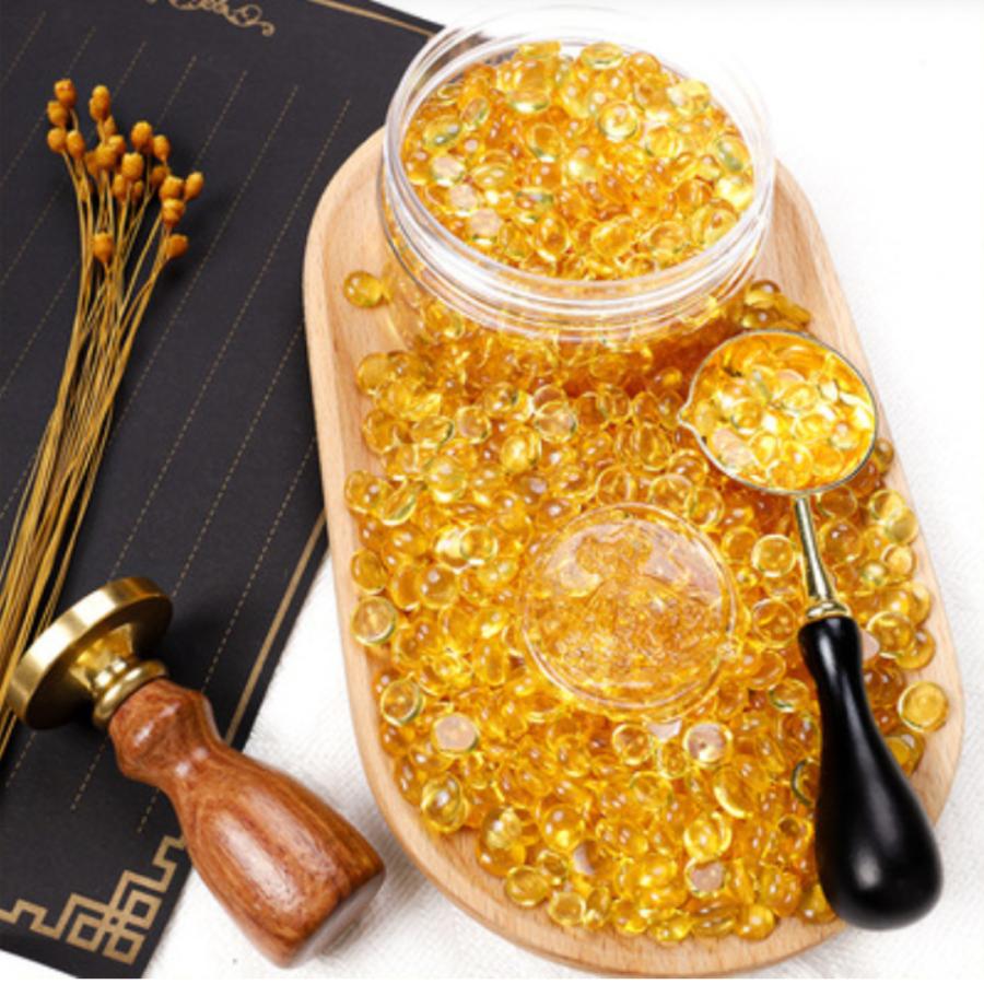 シーリングワックス スタンプ ビーズ 透明 はちみつ 50g クリア 蜂蜜 金色 : DIY専門店みんなのものづくり - 通販 - Yahoo!ショッピング