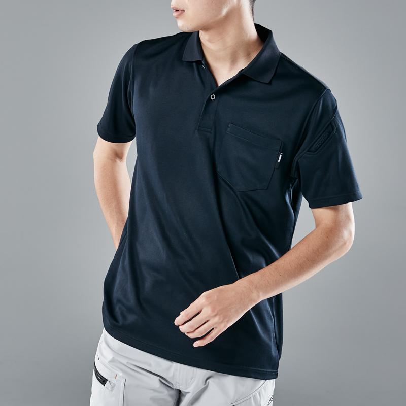 TS DESIGN Tec Recyc ショートスリーブポロシャツ 2265 (男女兼用) 年間 吸汗速乾 半袖 裏鹿の子 SS-6L DESIGN【3L、4L、5L、6Lは割増価格 ...