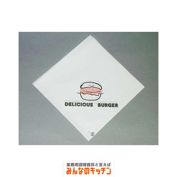 バーガー袋 デリシャスバーガー No.18 100枚入（9-0981-1001） : 5-0788-1001 : みんなのキッチン - 通販 - Yahoo!ショッピング