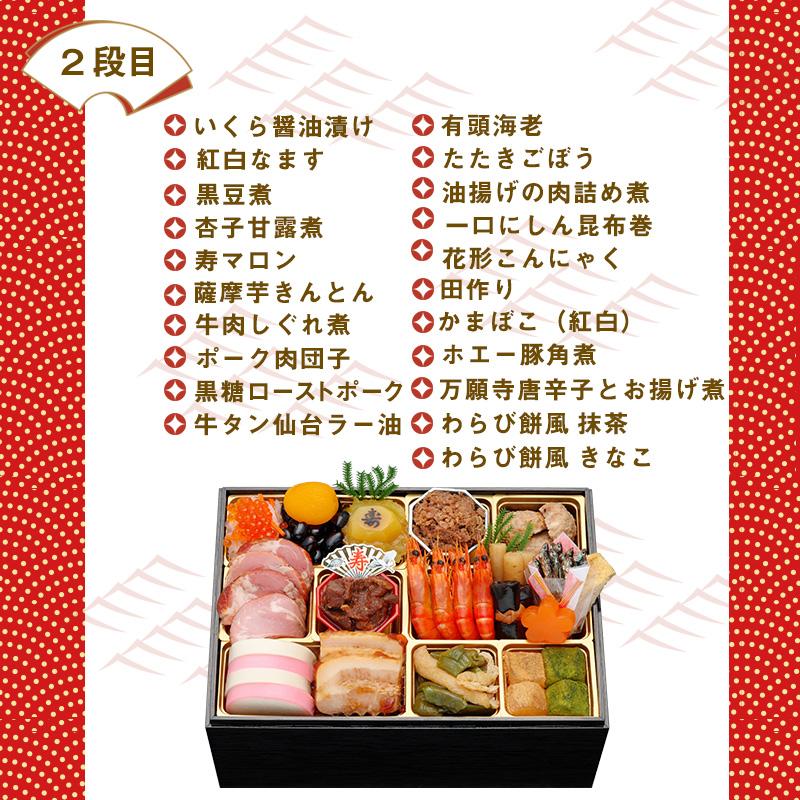 おせち 早割 2024 肉づくし オードブル 予約 お節 桜賀 全46品 3人前 4人前 少人数 御節 お節料理 大晦日 元日 元旦 年末年始 ...