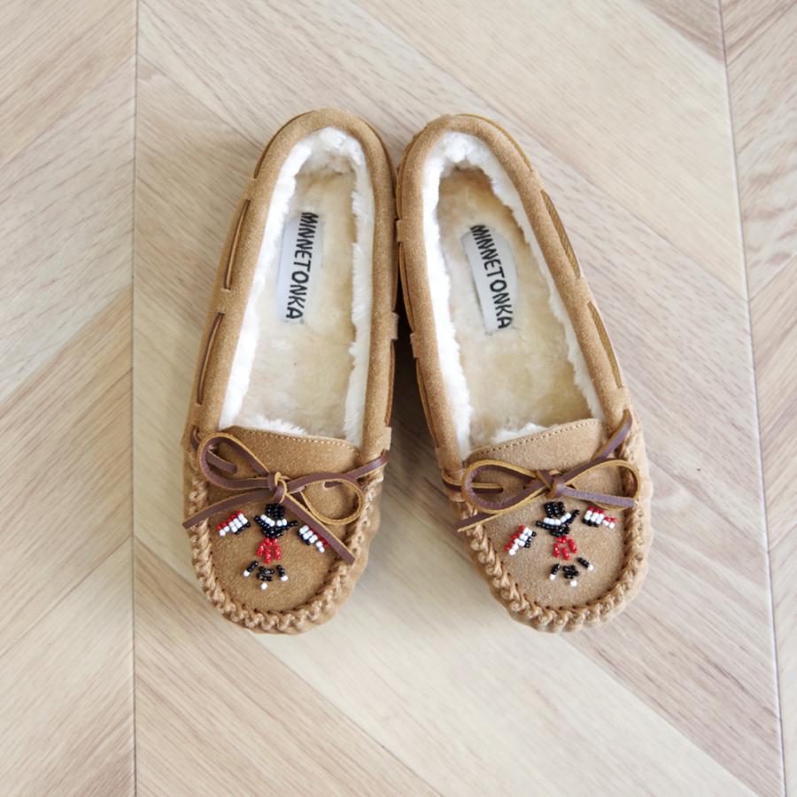 Minnetonka（ミネトンカ） 再値下げ 【30％OFF】 【ミネトンカ 公式】MINNETONKA ファーモカシン【CALLY ...
