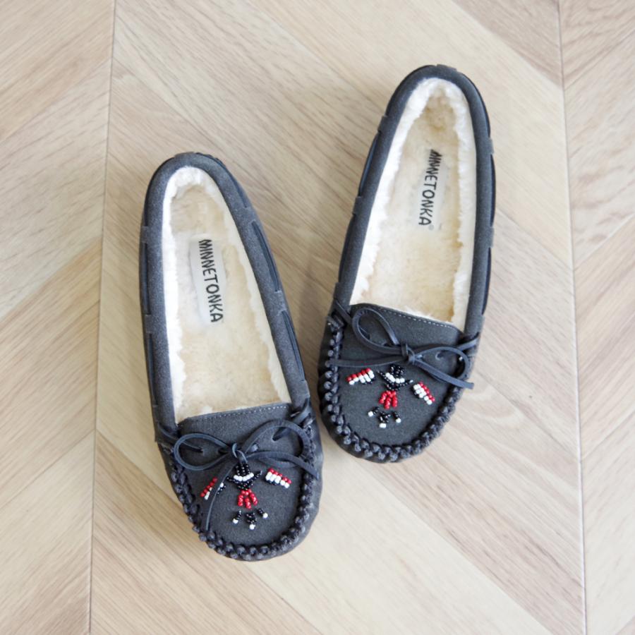 Minnetonka（ミネトンカ） 再値下げ 【30％OFF】 【ミネトンカ 公式】MINNETONKA ファーモカシン【CALLY ...