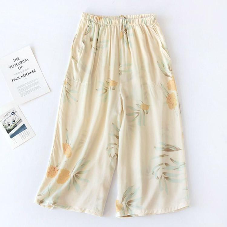 ステテコ レディース 部屋着 夏 カプリパンツ 七分丈 ひざ下 ルームウェア イージーパンツ パジャマ 夏用 薄手 ルームパンツ 7分丈 ズボン ボト : minoakaYahoo!店 ...