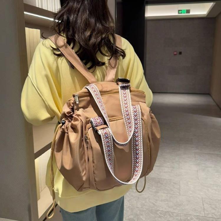 リュック 多ポケット トートバッグ レディース ガバッと大きく開く 変形 2way 3WAY 大きめ マザーズバッグ ナイロンバッグ 通勤 軽量 お買 : minoakaYahoo!店 ...