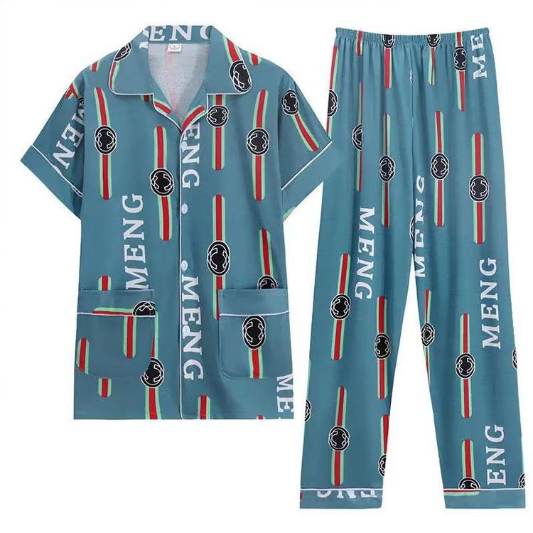 パジャマ メンズ 綿 半袖 長ズボン ルームウェア 上下セット 前開き ナイトウェア ゆったり 大きいサイズ 春 夏 部屋着 吸汗 通気 肌に優しい : minoakaYahoo!店 - 通販 ...