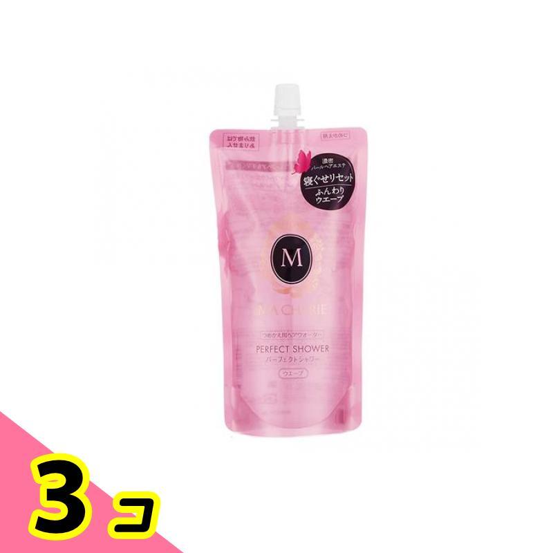 マシェリ パーフェクトシャワー(ウエーブ)EX 詰め替え用 220mL ヘアミスト ヘアケア 寝癖直し つや 静電気 3個セット : 10947-3-b : みんなのお薬ビューティ&コスメ店 ...