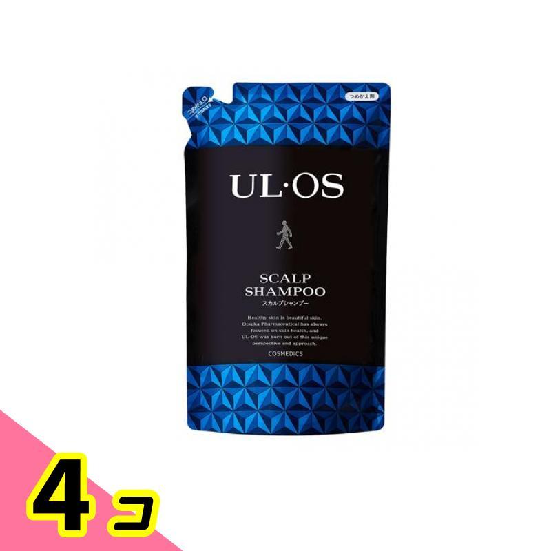 UL・OS(ウル・オス) 薬用スカルプシャンプー 420mL (詰め替え用パウチ) 4個セット : みんなのお薬ビューティ&コスメ店 - 通販 - Yahoo!ショッピング