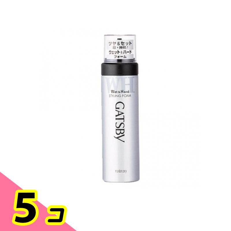 mandom ギャツビー(GATSBY) スタイリングフォーム ウェット&ハード 185g 5個セット : みんなのお薬ビューティ&コスメ店 - 通販 - Yahoo!ショッピング