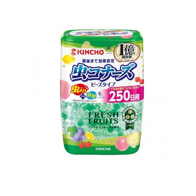 キンチョー 2980円以上で注文可能 KINCHO 虫コナーズ ビーズタイプ 250日 フレッシュフルーツの香り 360g (1個) : みんなのお薬MAX - 通販 - Yahoo!ショッピング
