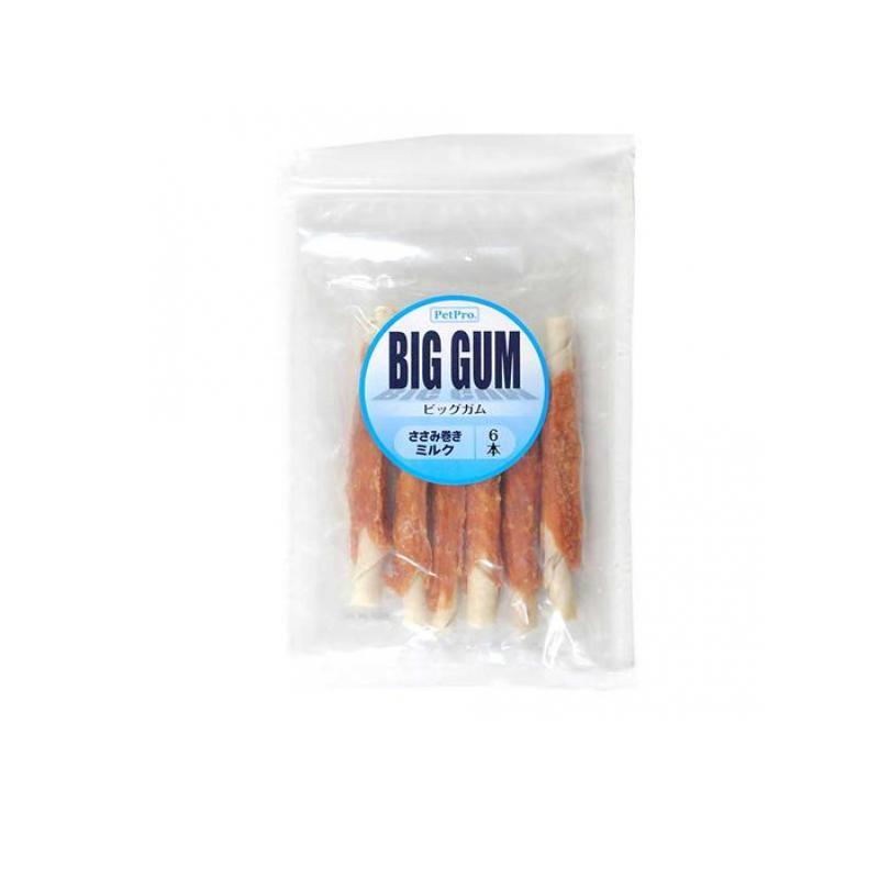 2980円以上で注文可能 ペットプロ 大型犬用 BIG(ビッグ)ガム ささみ巻ミルク 6本入 (1個) : みんなのお薬MAX - 通販 - Yahoo!ショッピング