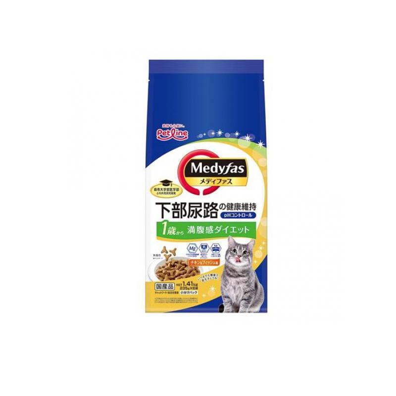 2980円以上で注文可能 メディファス 猫用 ドライ 満腹感ダイエット 1歳から チキン&フィッシュ味 235g× 6袋入 (=1.41kg) (1個) : みんなのお薬MAX - 通販 ...