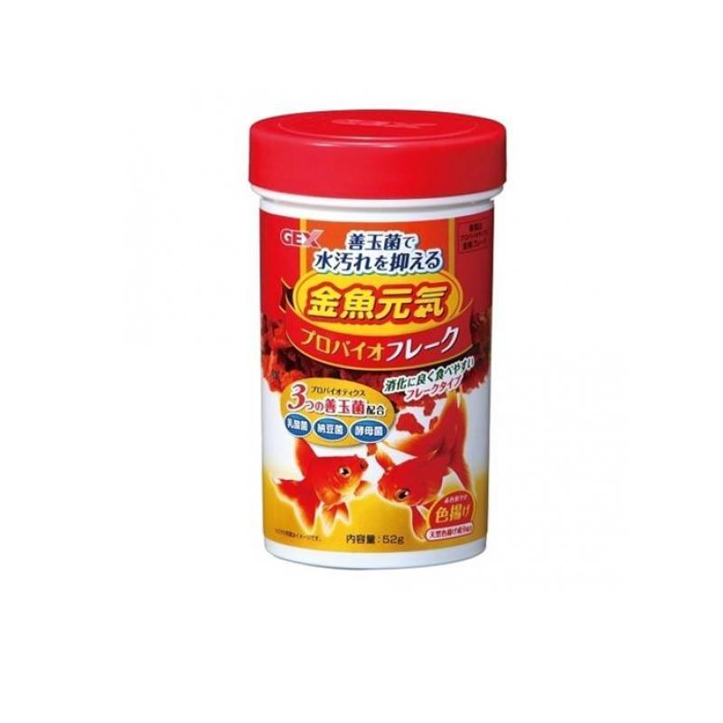 2980円以上で注文可能 GEX 金魚元気 プロバイオ フレーク 52g (1個) : 1758958864-1-b : みんなのお薬MAX - 通販 - Yahoo!ショッピング