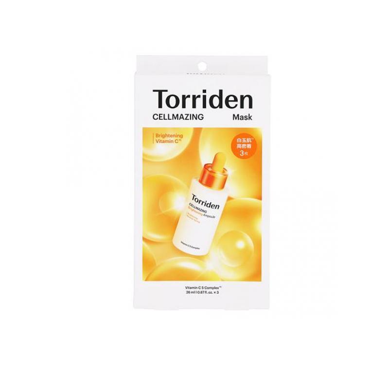 Torriden 2980円以上で注文可能 トリデン セルメイジング ビタC フェイスマスク 26mL× 3枚入 (1個) : みんなのお薬MAX - 通販 - Yahoo!ショッピング