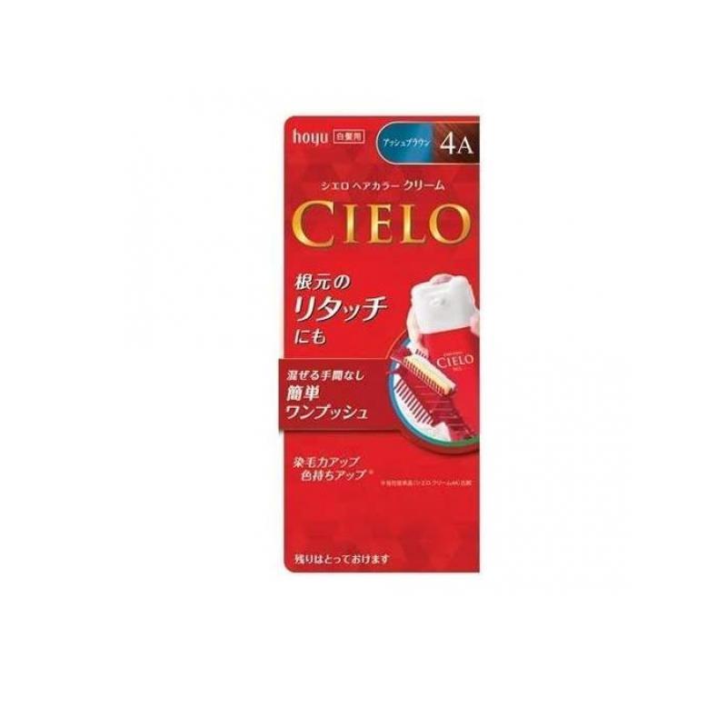 CIELO CIELO(シエロ) ヘアカラーEXクリーム 4A アッシュブラウン [1剤40g+2剤40g] 1個 (1個) : みんなのお薬プレミアム - 通販 - Yahoo!ショッピング