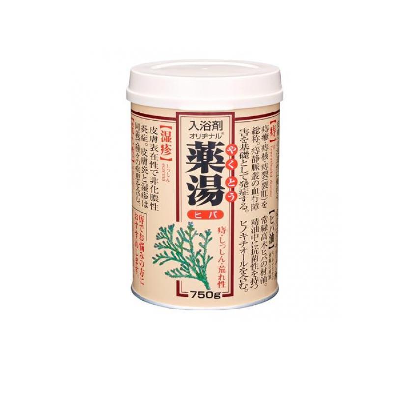 入浴剤 オリヂナル薬湯 ヒバ 缶入 750g (1個) : みんなのお薬プレミアム - 通販 - Yahoo!ショッピング