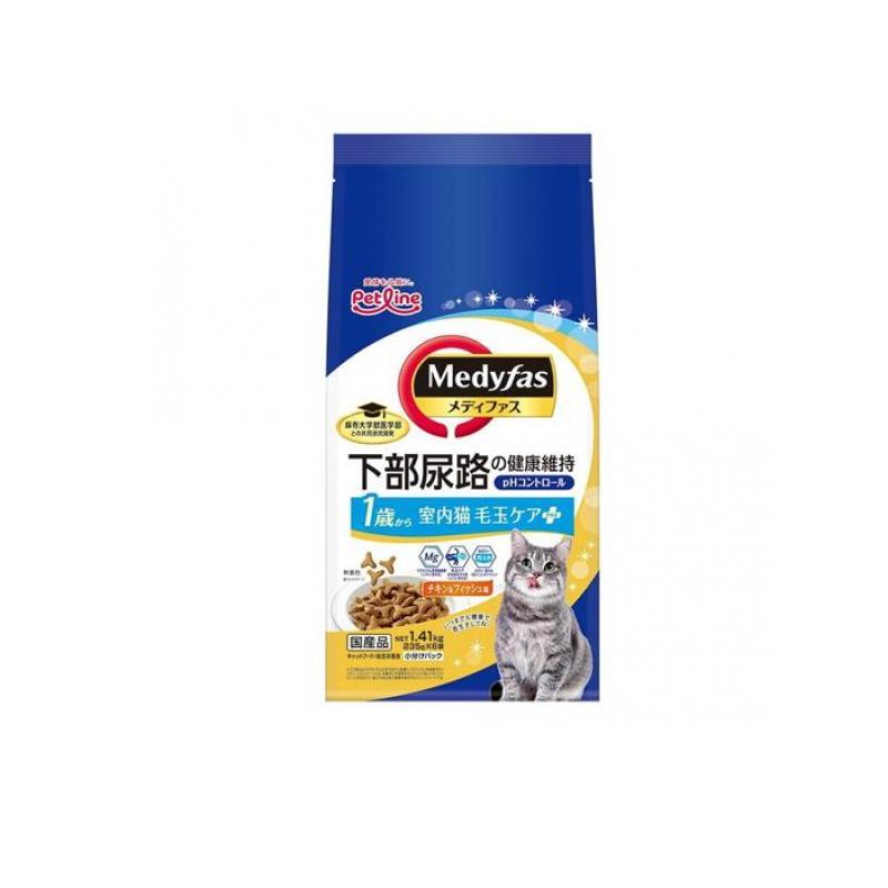 メディファス 猫用 ドライ 室内猫毛玉ケアプラス1歳から チキン&フィッシュ味 235g× 6袋入 (=1.41kg) (1個) : みんなのお薬プレミアム - 通販 - Yahoo!ショッピング