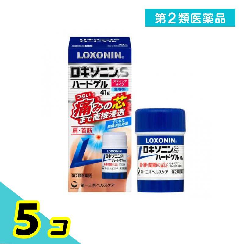 第一三共ヘルスケア 第2類医薬品 ロキソニンSハードゲル スティックタイプ 41g 5個セット : みんなのお薬プレミアム - 通販 - Yahoo!ショッピング