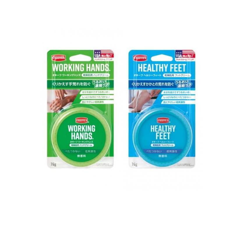 オキーフ ワーキングハンズ ハンドクリーム 76g (&オキーフ ヘルシーフィート フットクリーム 76g ) (1個) : 1758967047-1-a : みんなのお薬プレミアム - 通販 ...