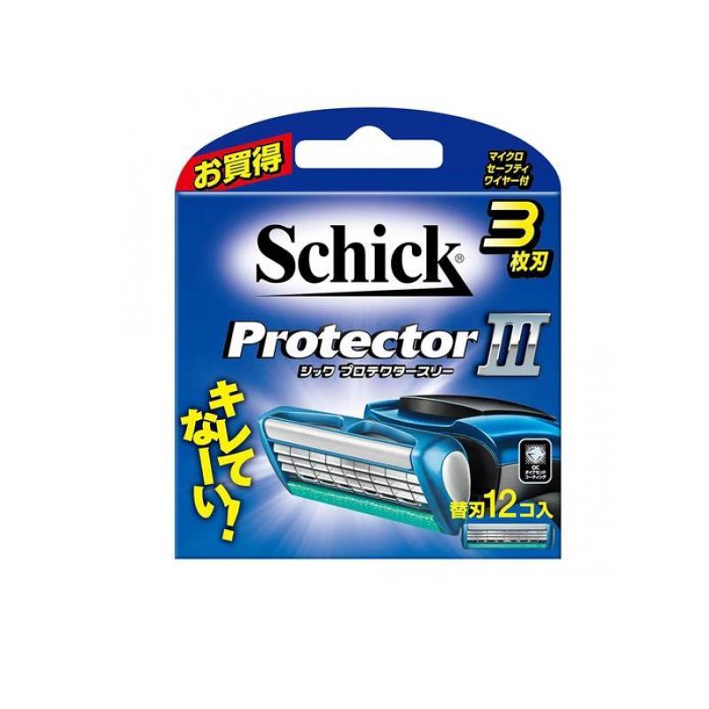 schick Schick シック プロテクタースリー 3枚刃 替刃 12個入 (1個) : みんなのお薬プレミアム - 通販 - Yahoo!ショッピング