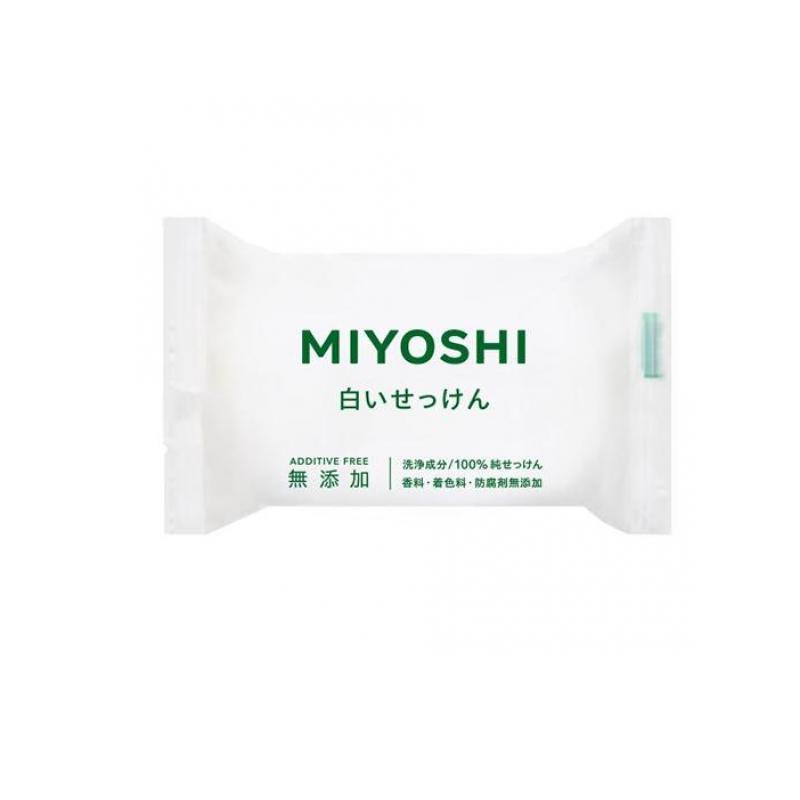 ミヨシ石鹸 無添加 白いせっけん 108g× 1個入 (1個) : 10410-1-e : みんなのお薬バリュープライス - 通販 - Yahoo!ショッピング
