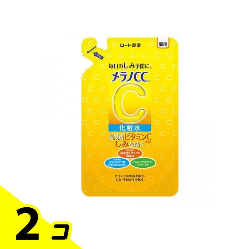メラノCC 薬用しみ対策 美白化粧水 170mL (詰め替え用) 2個セット : みんなのお薬バリュープライス - 通販 - Yahoo!ショッピング