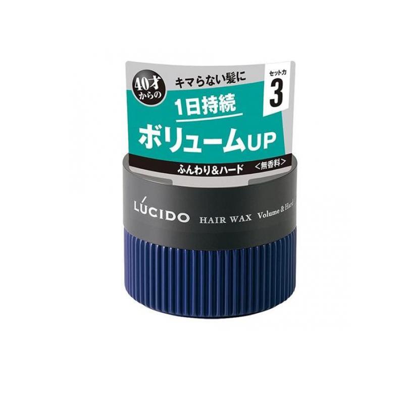 mandom LUCIDO(ルシード) ヘアワックス ボリューム&ハード 80g (1個) : みんなのお薬バリュープライス - 通販 - Yahoo!ショッピング