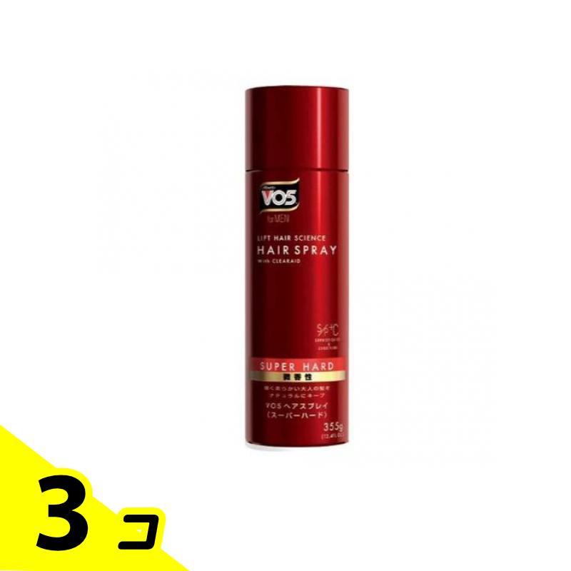 SUNSTAR(日用品) VO5 for MEN(フォアメン) ヘアスプレイ スーパーハード 微香性 355g 3個セット : みんなのお薬バリュープライス - 通販 - Yahoo!ショッピング