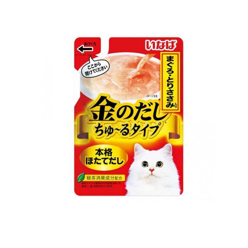 いなば 金のだし ちゅ〜る(ちゅーる)タイプ 猫用 まぐろ とりささみ入り 140g (1個) : みんなのお薬バリュープライス - 通販 - Yahoo!ショッピング