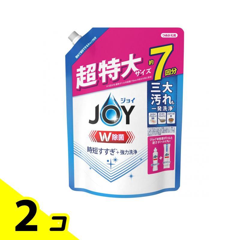 ジョイ W除菌 食器用洗剤 さわやか微香 詰め替え 超特大 910mL 2個セット : みんなのお薬バリュープライス - 通販 - Yahoo!ショッピング