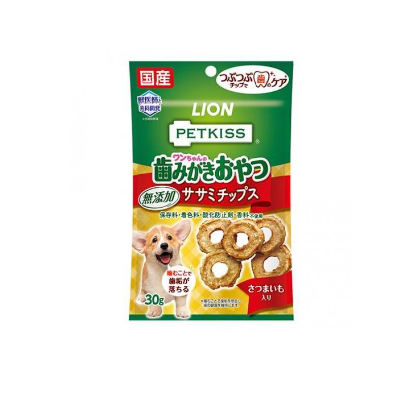 PETKISS ペットキッス 犬用 ワンちゃんの歯みがきおやつ 無添加ササミチップス さつまいも入り 30g (1個) : みんなのお薬バリュープライス - 通販 - Yahoo!ショッピング